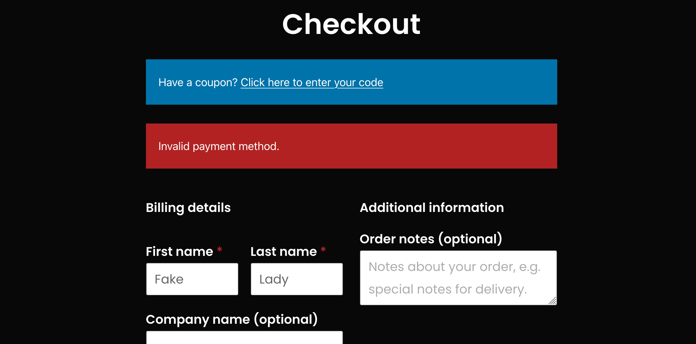 Checkout allows order submit when there are no payment methods ...