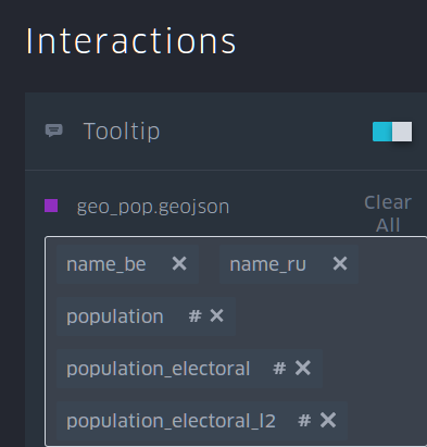 [Bug] Customiaztion of tooltip fileds doesn't stored in exported map · Issue #1162 · keplergl ...