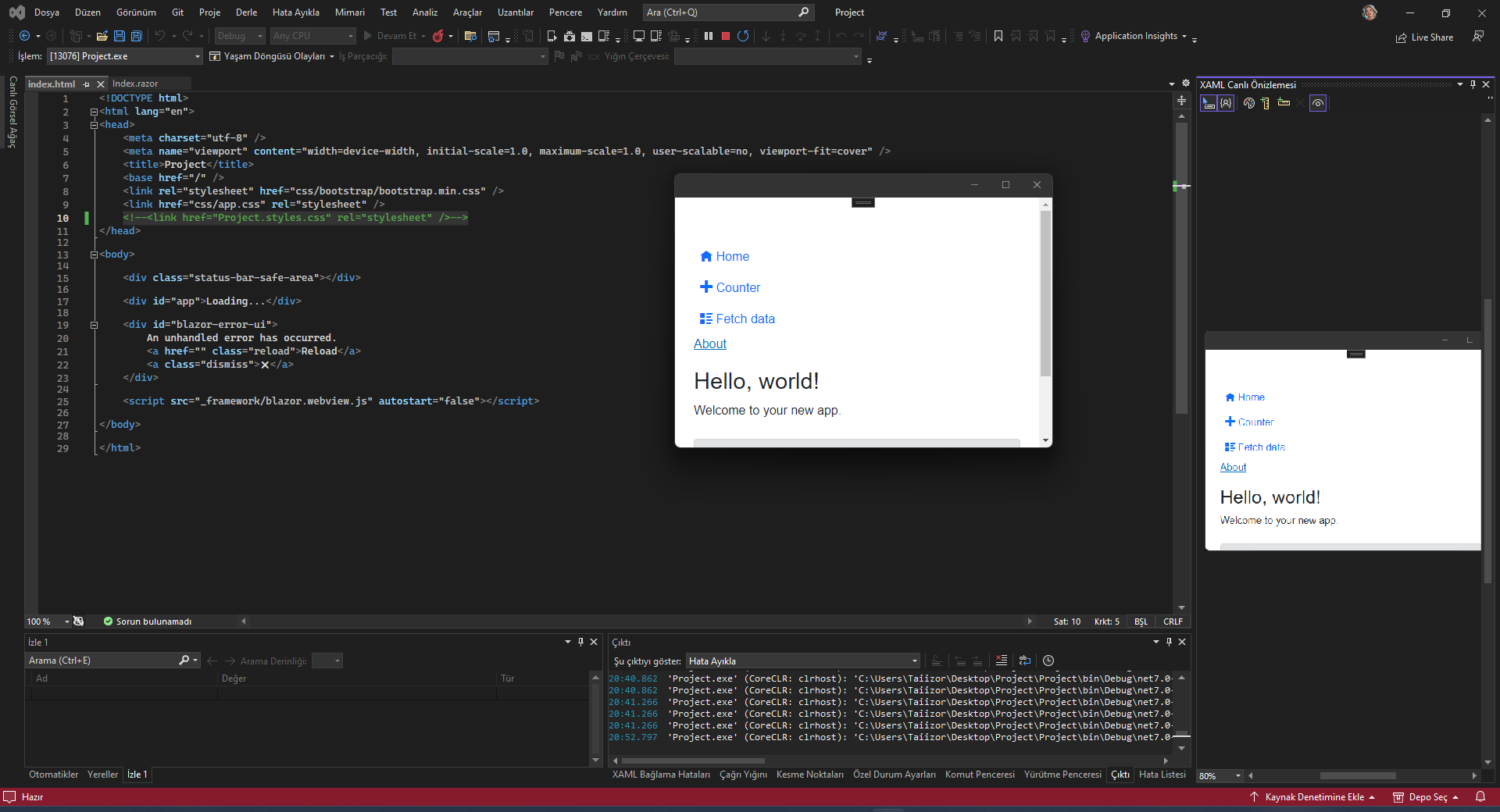.NET MAUI Blazor CSS Missing on Hot Reload · Issue #11242 · dotnet/maui · GitHub