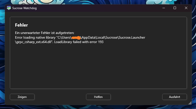 All Known Issues 3: gRPC ARM64 Support · Issue #46 · Taiizor/Sucrose · GitHub