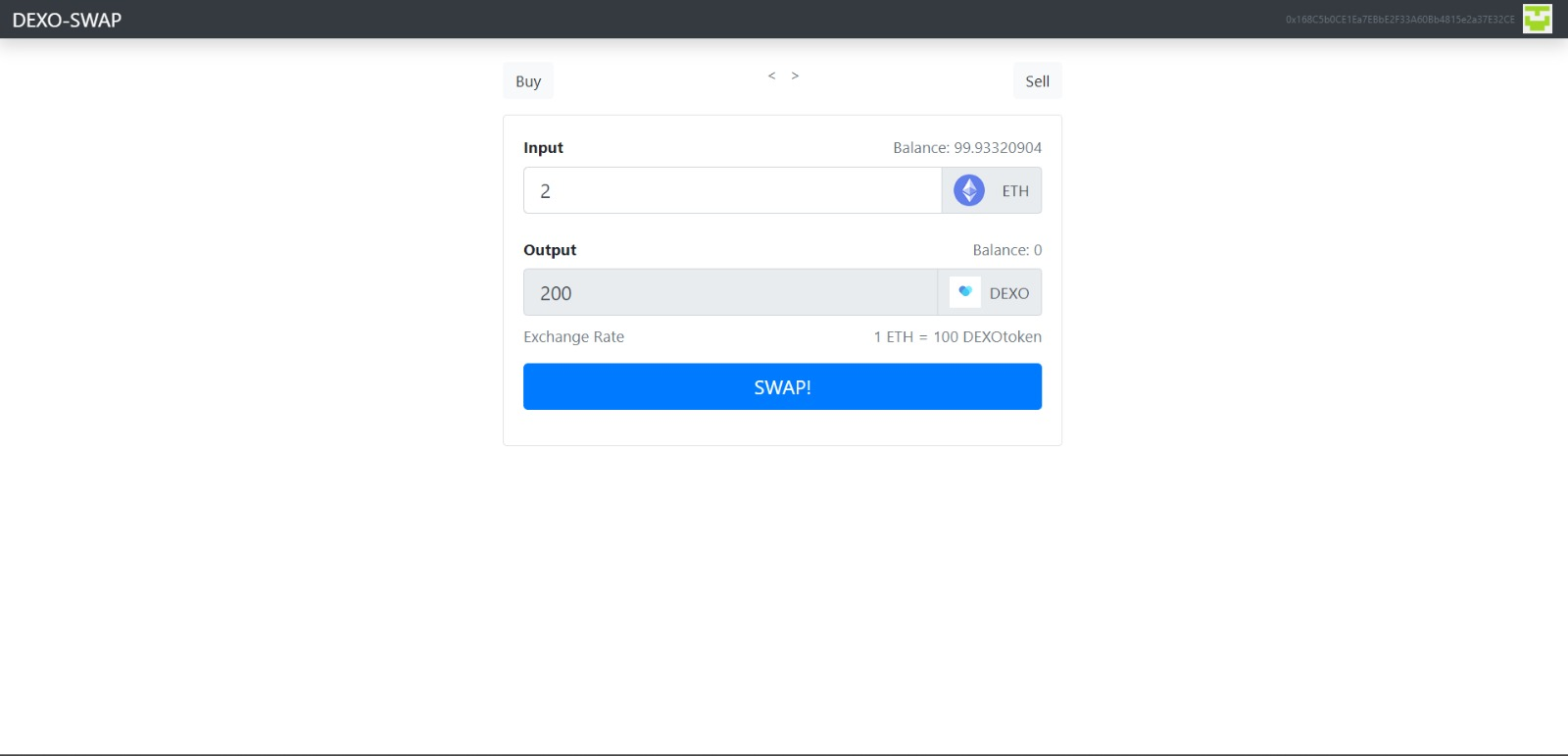 GitHub - SandyVR46/DEX--DEXO--ETH: Simple DEX to swap ETH with DEXO tokens