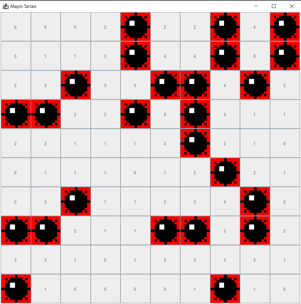 GitHub - mgmetehan/MayinTarlasi-GUI-