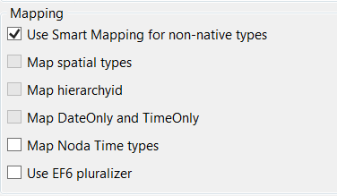 Advanced settings changes not being saved · Issue #1726 · ErikEJ/EFCorePowerTools · GitHub