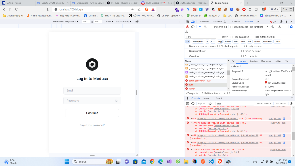 Login Success but still 401 · Issue #97 · adrien2p/medusa-plugins · GitHub