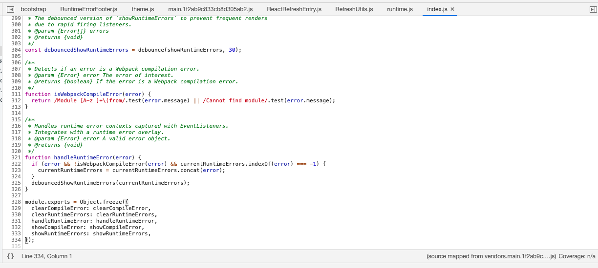 Uncaught Referenceerror Window Is Not Defined · Issue 368 · Pmmmwh React Refresh Webpack