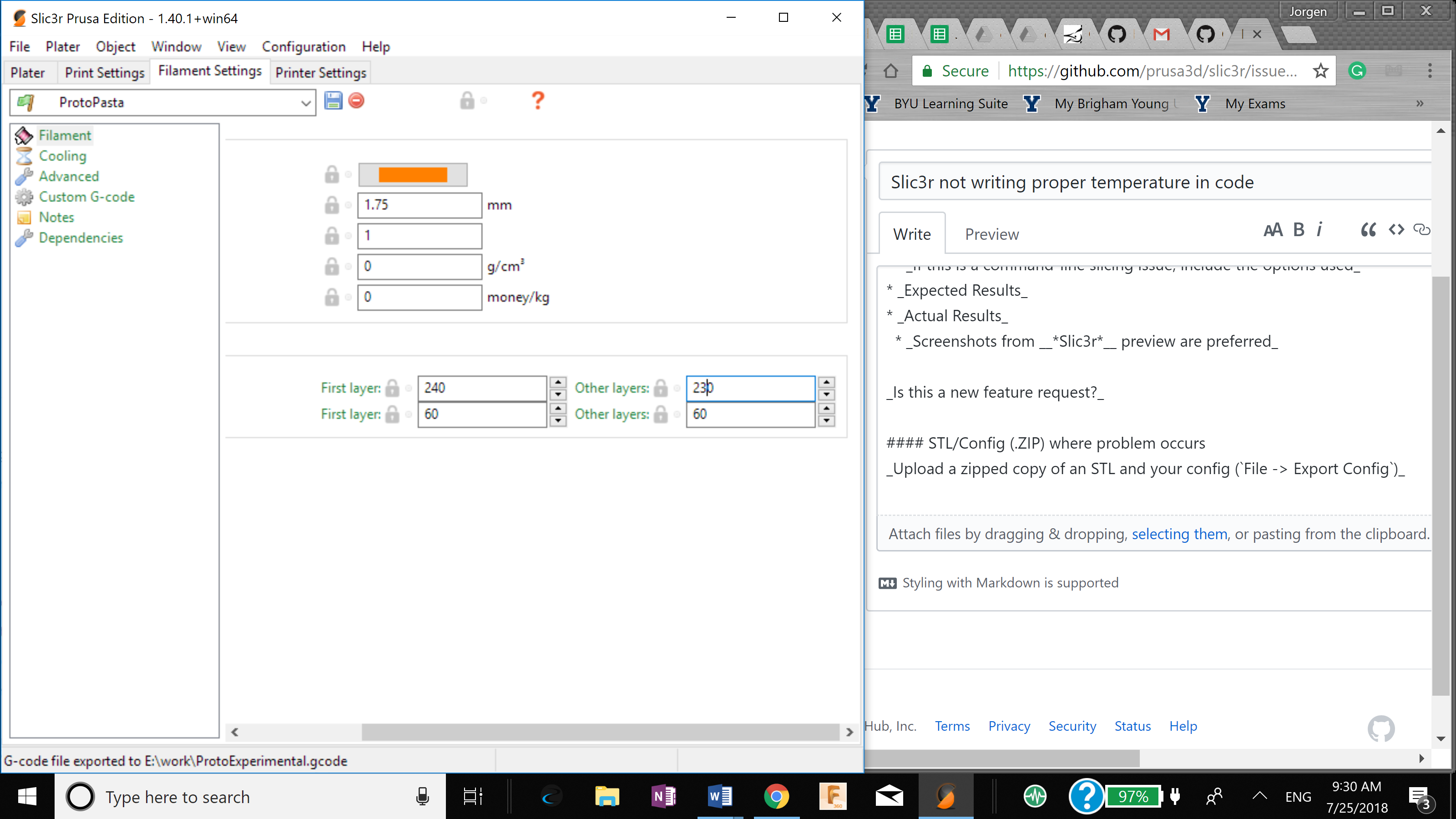 Slic3r not writing proper temperature in code · Issue #1073 · prusa3d ...