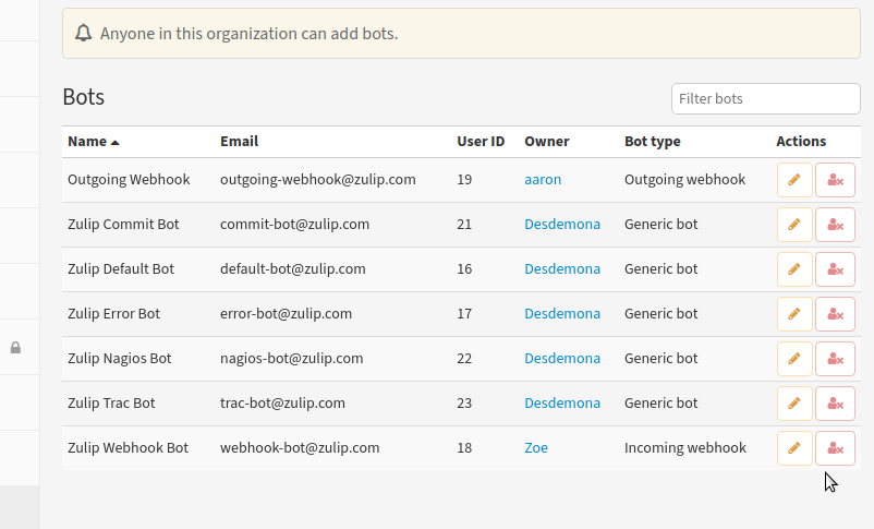 settings_users: Unstable bots and users table while reactivating/deactivating. · Issue #21516 ...