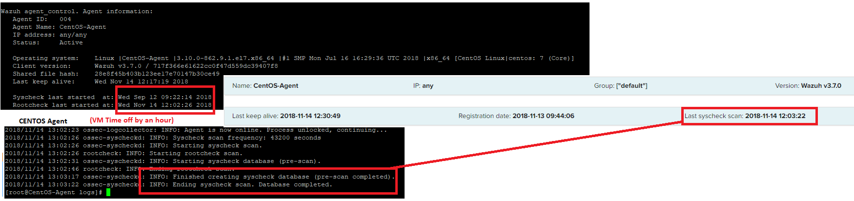 Agentcontrol Syscheck Last Started At Datetime Not Always Updating · Issue 1883 · Wazuh