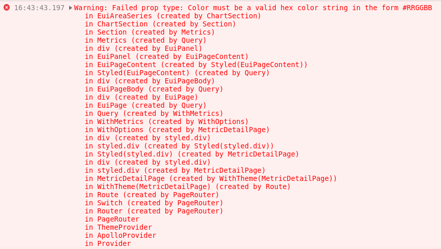  Infra UI Convert Color To HEX For Series Chart On Metric Detail Page 