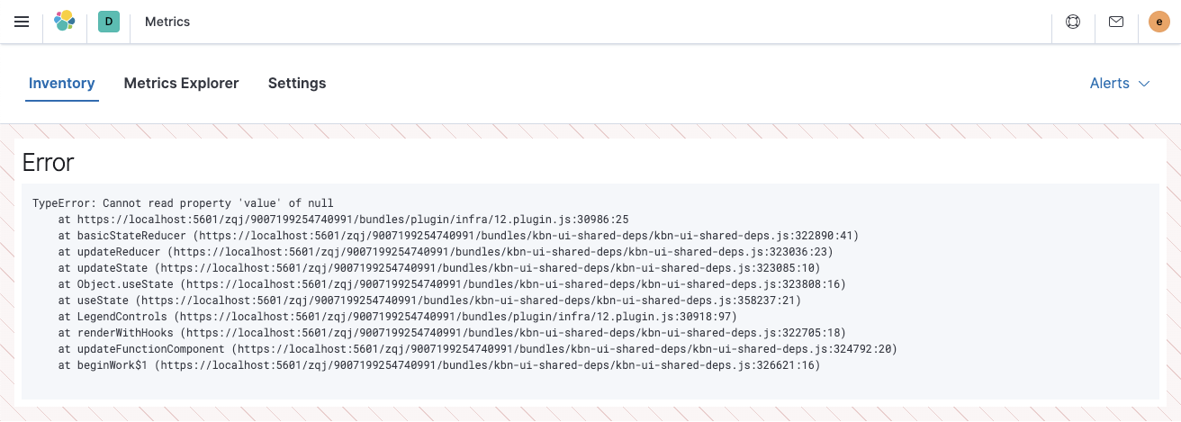 [Metrics UI] Changing palette when auto-refresh is active results in fatal error · Issue #67882 ...