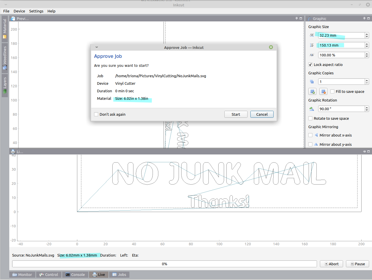 Output is too small and in the wrong orientation · Issue #318 · inkcut/inkcut · GitHub