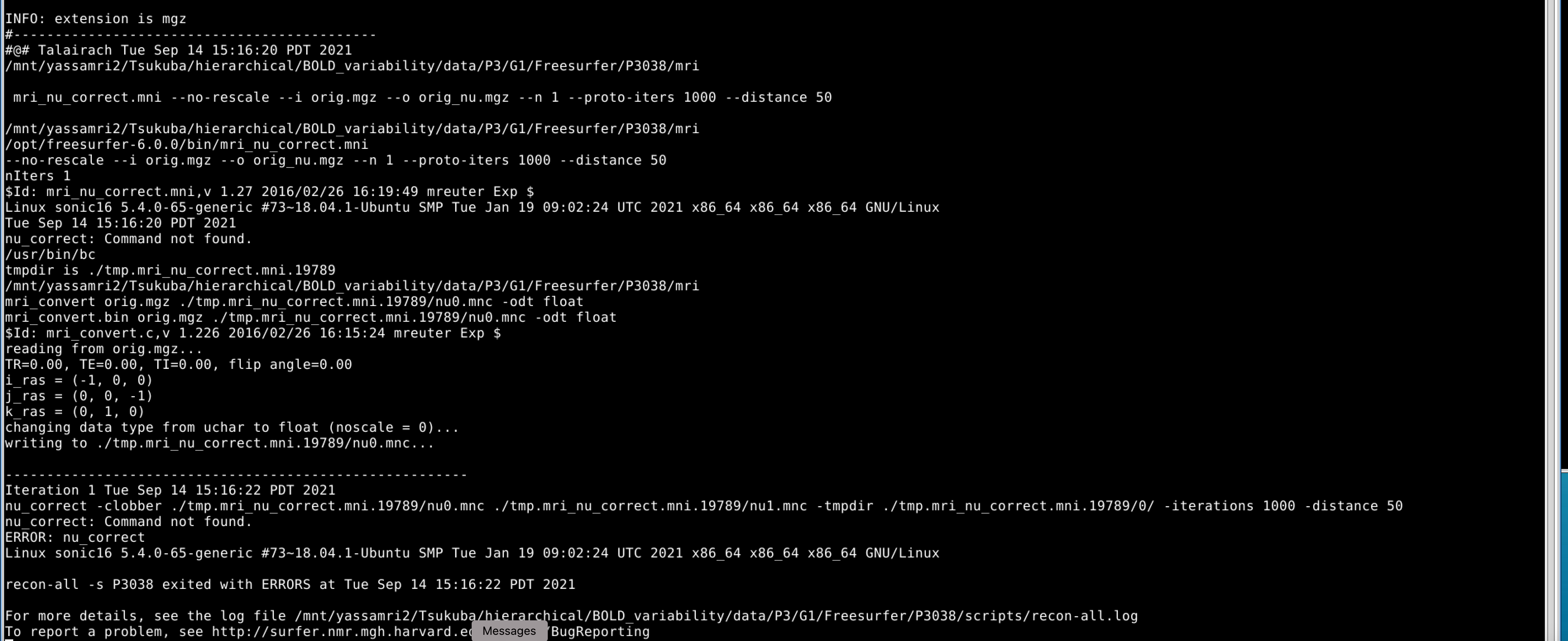 error: cannot create directory '/opt/freesurfer-6.0.0': file exists · Issue #412 · ReproNim ...