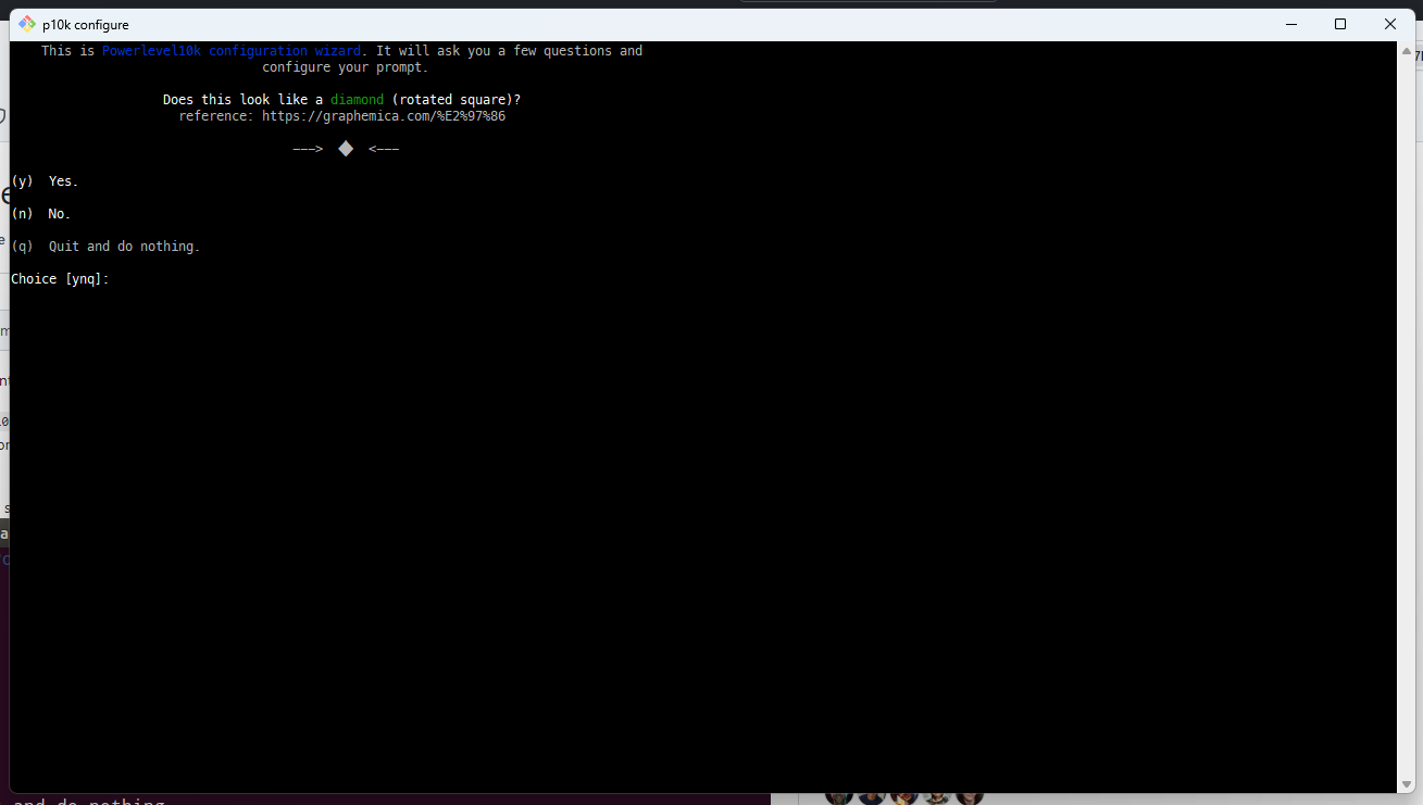 Prompt style doesn't show up in p10k configure - git bash windows · Issue #2157 · romkatv ...