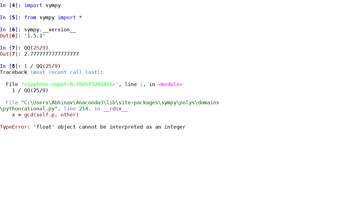 Bug in QQ · Issue #18703 · sympy/sympy · GitHub