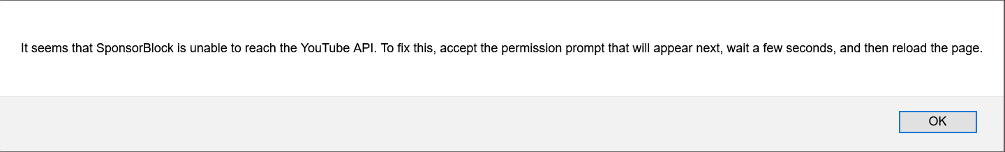 YouTube video info request fails with 404 · Issue #741 · ajayyy/SponsorBlock · GitHub