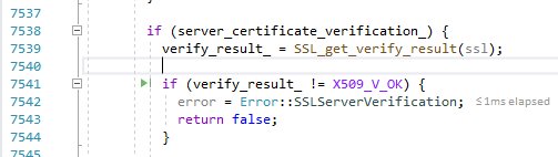 Client::Post() returns error SSLServerVerification · Issue #1222 · yhirose/cpp-httplib · GitHub
