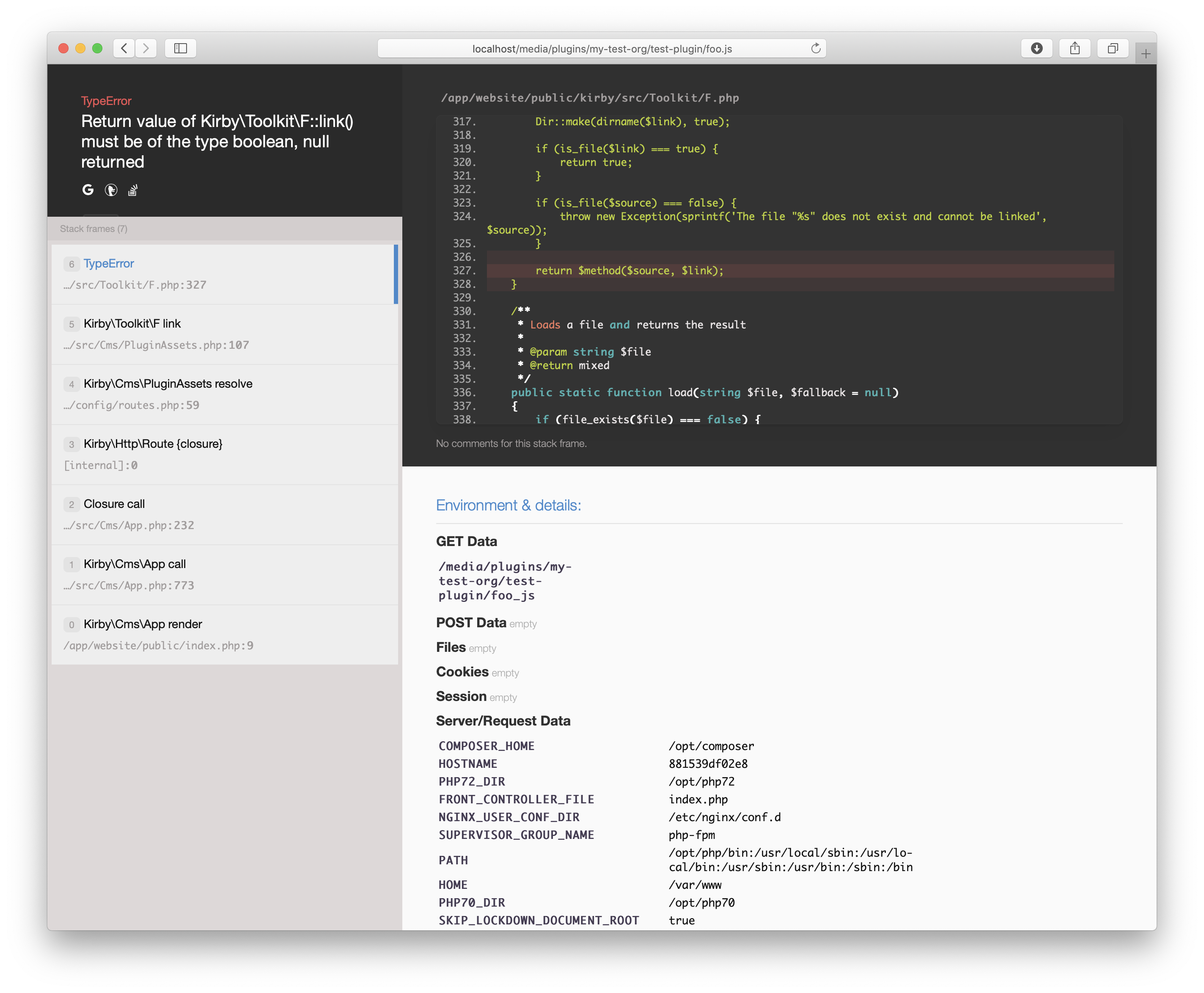 Trying to Load Plugin Assets Throws TypeError · Issue #1375 · getkirby/kirby · GitHub
