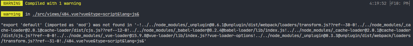 vue2 with unplugin-auto-import compiled warning · Issue #158 · unplugin/unplugin-auto-import ...