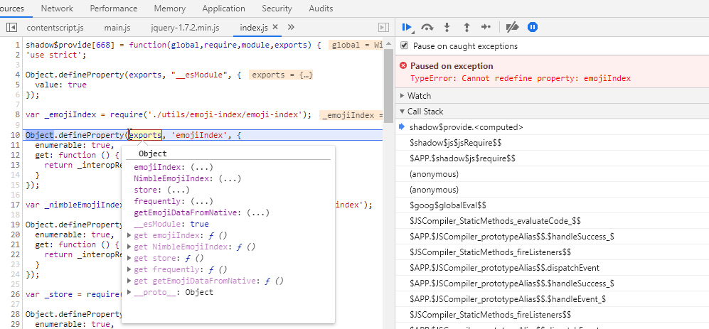 Issues with Advanced compilation in 2.8.78 · Issue #611 · thheller ...