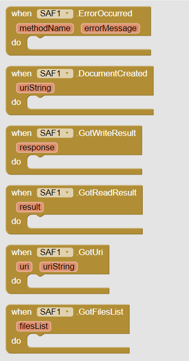 GitHub - vknow360/SAF: App Inventor implementation of Storage Access Framework