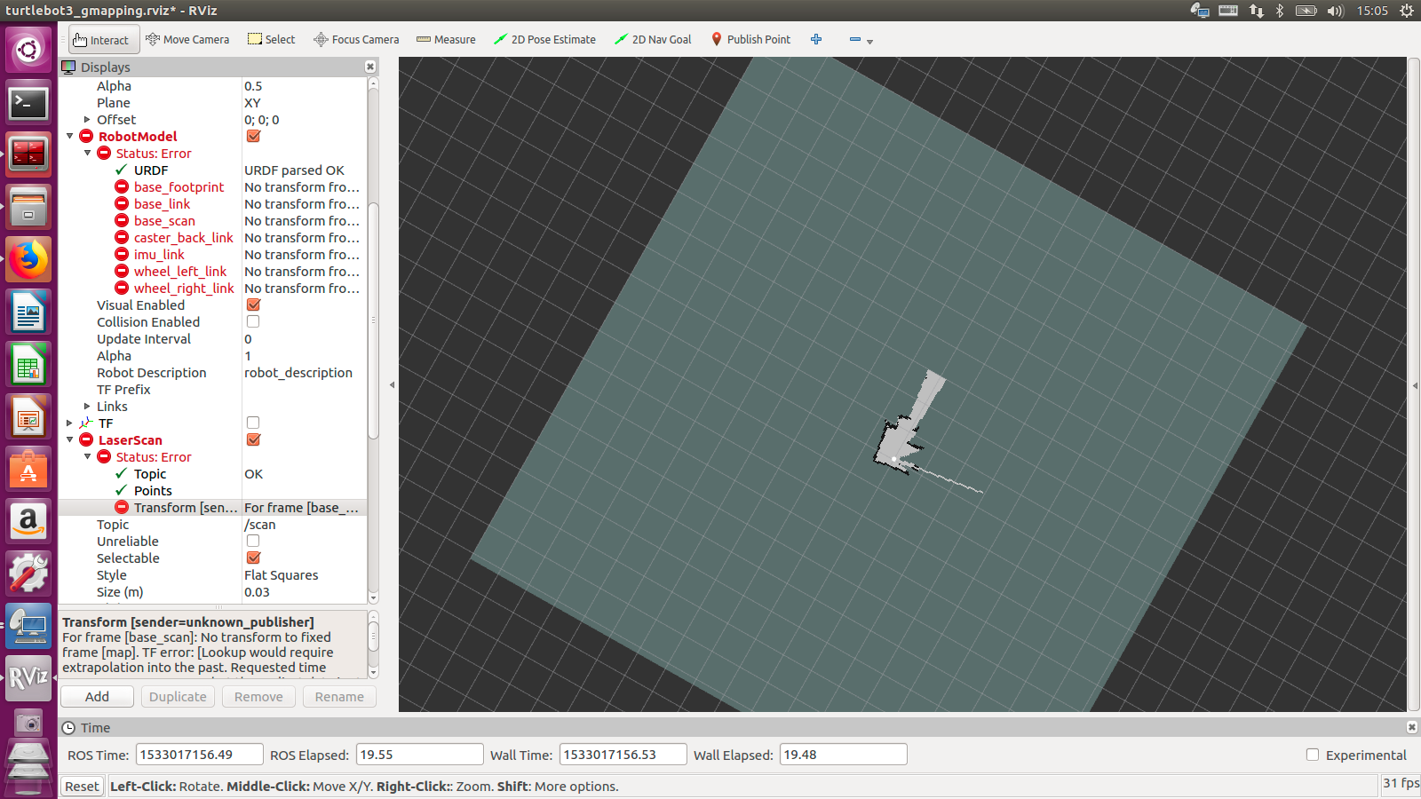 Problem About Slam In Rviz · Issue 279 · Robotis Gitturtlebot3 · Github
