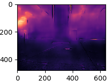 Difference between disp_to_depth and colormapped depth image · Issue ...