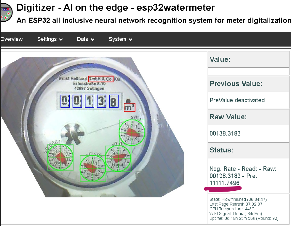 Sporadisch merkwürdige Werte seit ein paar Wochen beim Wasserzähler · Issue #2469 · jomjol/AI-on ...