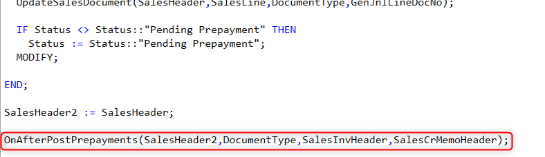 Event Request Codeunit 442 Function Code · Issue 3215 · Microsoft