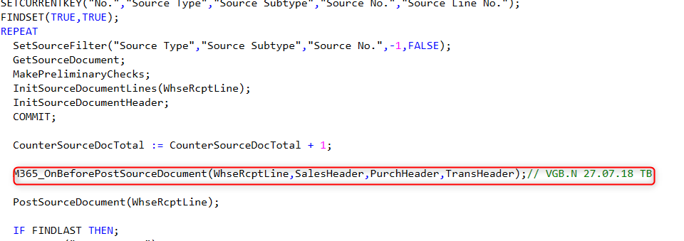 Event Request Codeunit 5760 Functions Code And Initsourcedocumentlines · Issue 3217 · Microsoft