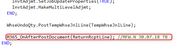 Event Request Codeunit 5816 Function Code · Issue 3225 · Microsoftal · Github