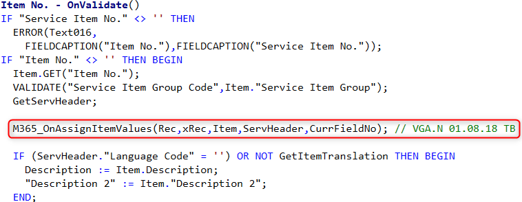 [Event Request] Tables 5901 & 5940, Function Item No. - On Validate · Issue #3230 · microsoft/AL ...