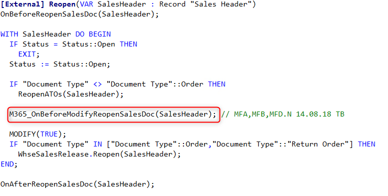 Event Request Codeunit 414 Release Sales Document · Issue 3356 · Microsoftal · Github 6482