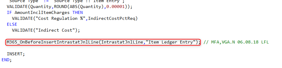 [Event Request] Report 594; Function InsertItemJnlLine · Issue #3386 · microsoft/AL · GitHub