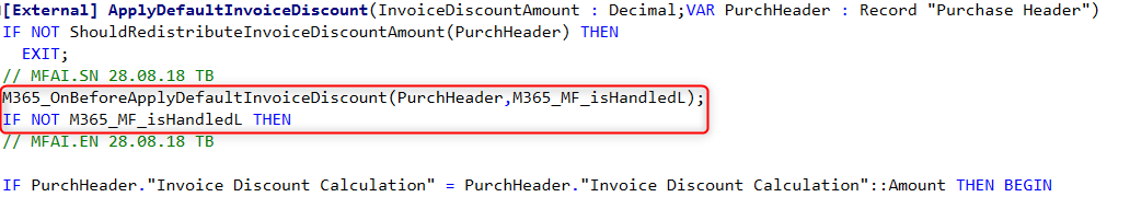 [Event Request] Codeunit 66 Purch - Calc Disc. By Type · Issue #3651 · microsoft/AL · GitHub