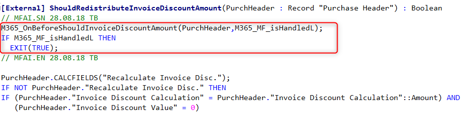 [Event Request] Codeunit 66 Purch - Calc Disc. By Type · Issue #3651 · microsoft/AL · GitHub