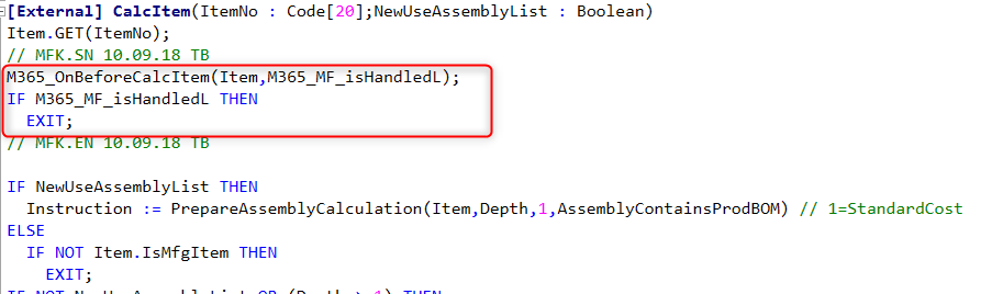 [Event Request] Codeunit 5812 Calculate Standard Cost · Issue #3681 · microsoft/AL · GitHub