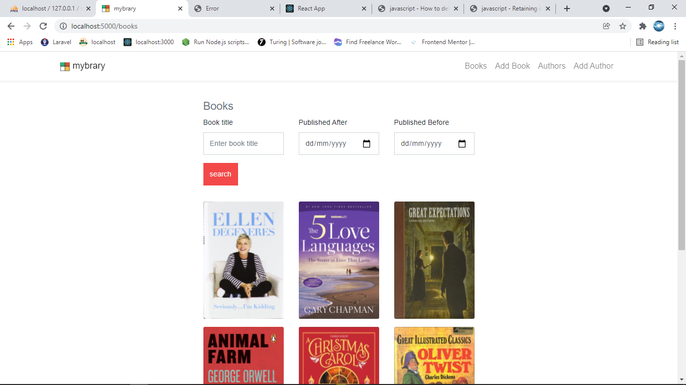 GitHub - FREDVUNI/Bookstore: Node JS Bootstrap and EJS book store that ...