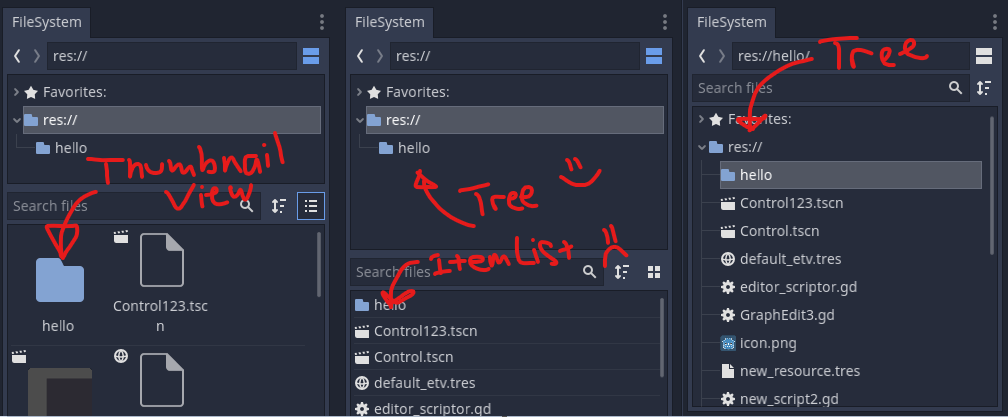 Unify the renaming interface for the SceneTree and FileSystem dock · Issue #1929 · godotengine ...
