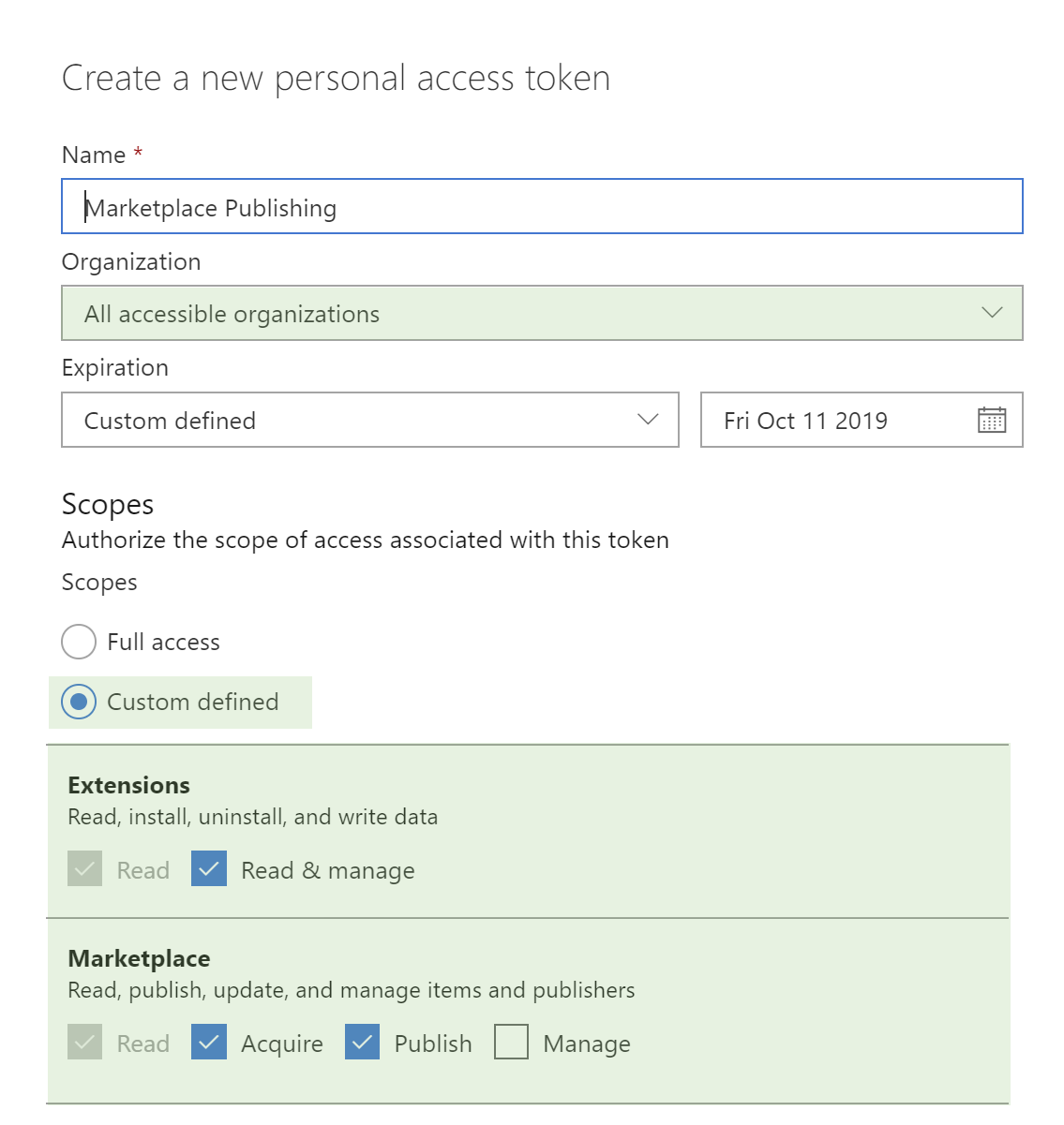 Publish Extension Task Ends With Error Received Response 401 Not Authorized · Issue 158 