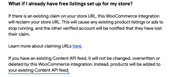 FAQ on existing product feed · Issue #376 · woocommerce/google-listings-and-ads · GitHub
