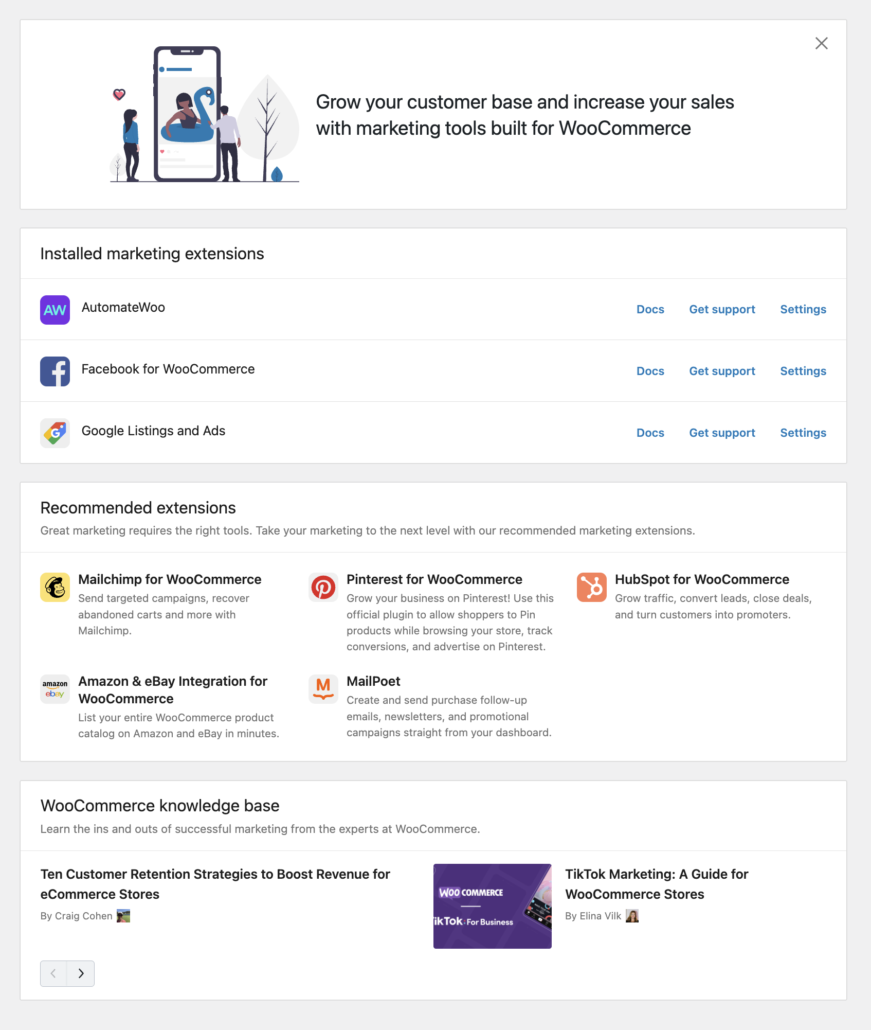 UI Revamp on Marketing Page · Issue #33895 · woocommerce/woocommerce · GitHub