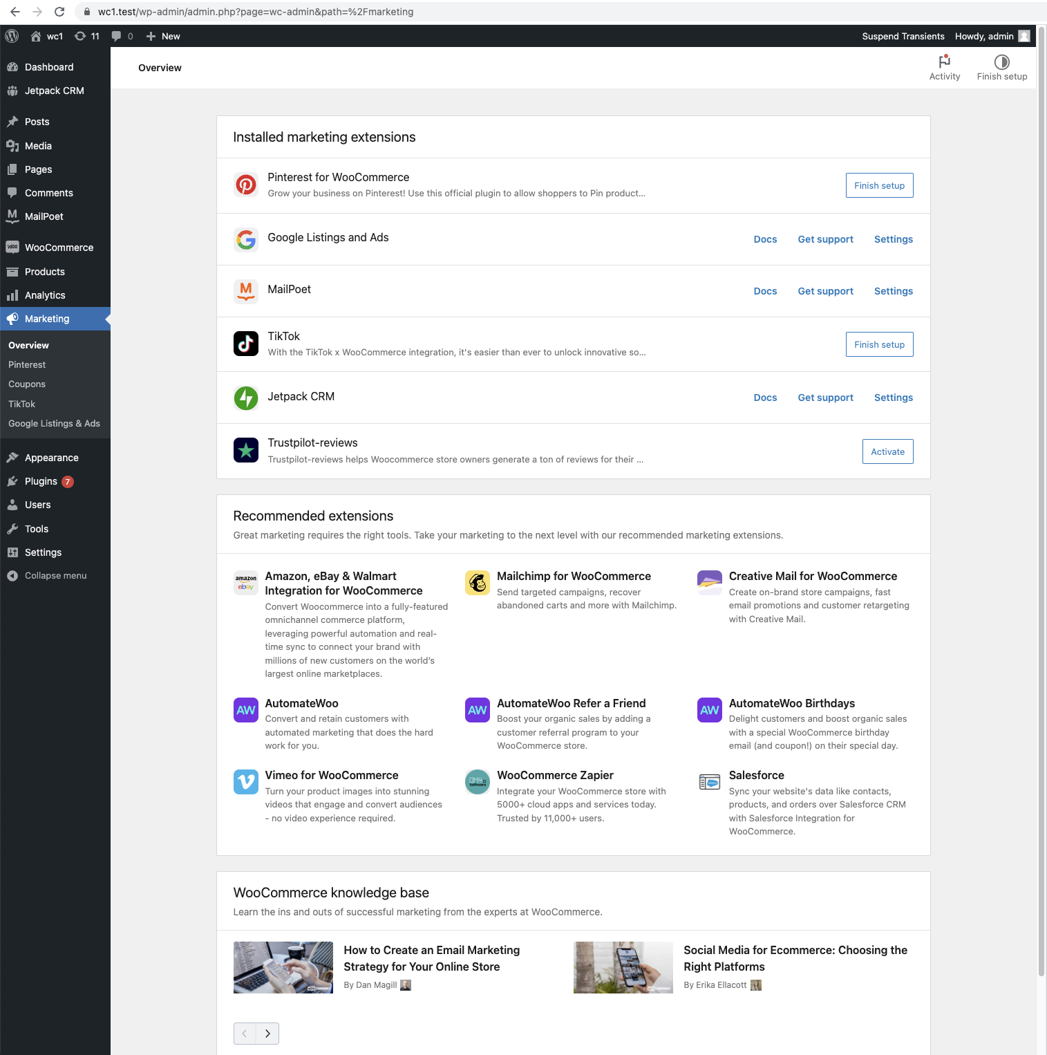 Make Multichannel Marketing the default new UI for Marketing page · Issue #37367 · woocommerce ...