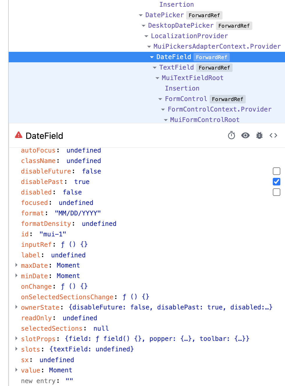 [docs] Variant not passed to DateField · Issue #9038 · mui/mui-x · GitHub