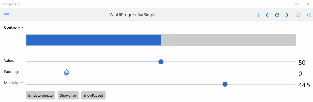 Progressbar Problems With `padding` · Issue 2445 · Microsoftmicrosoft Ui Xaml · Github