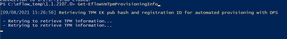 TPM/config.yaml resets to "default" after Set-EflowVM · Issue #72 · Azure/iotedge-eflow · GitHub