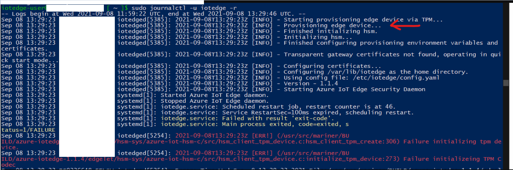 TPM/config.yaml resets to "default" after Set-EflowVM · Issue #72 · Azure/iotedge-eflow · GitHub