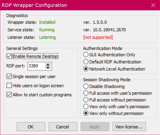 Windows 10 22H2 10.0.19041.2670 not supported · Issue #2120 · stascorp/rdpwrap · GitHub