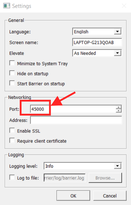 failed to connect to server: connection refused · Issue #1221 · debauchee/barrier · GitHub