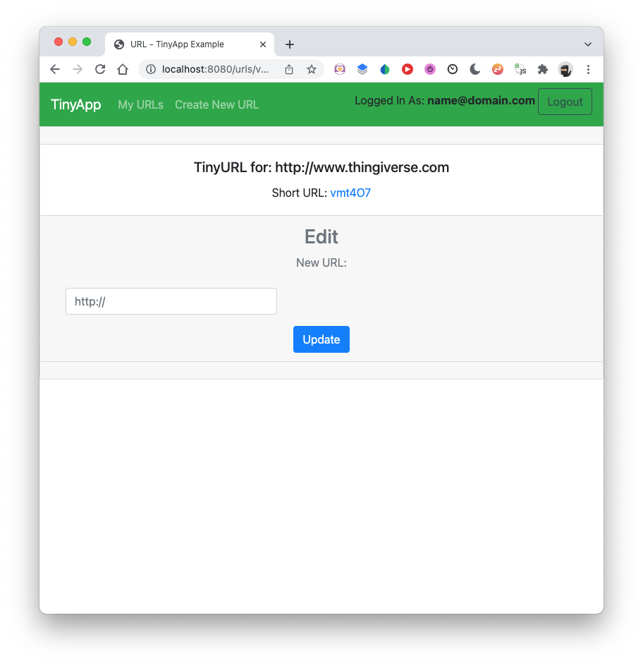GitHub - jeffbushdesign/tinyapp