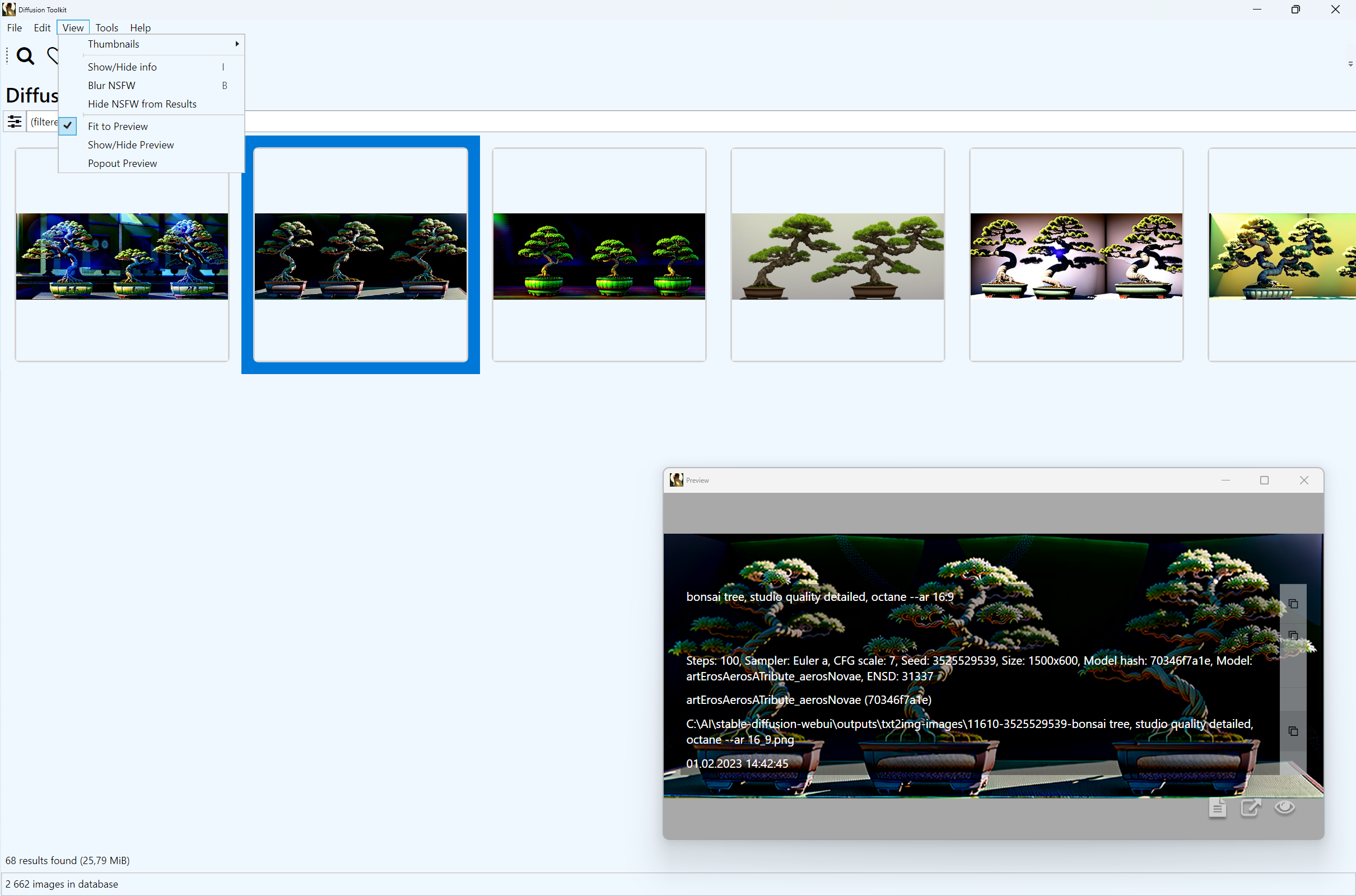 Unable to "build in" preview back into main window · Issue #60 · RupertAvery/DiffusionToolkit ...